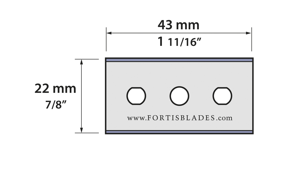 Fortis Ceramic Coated Razor Blades Fortisblades
